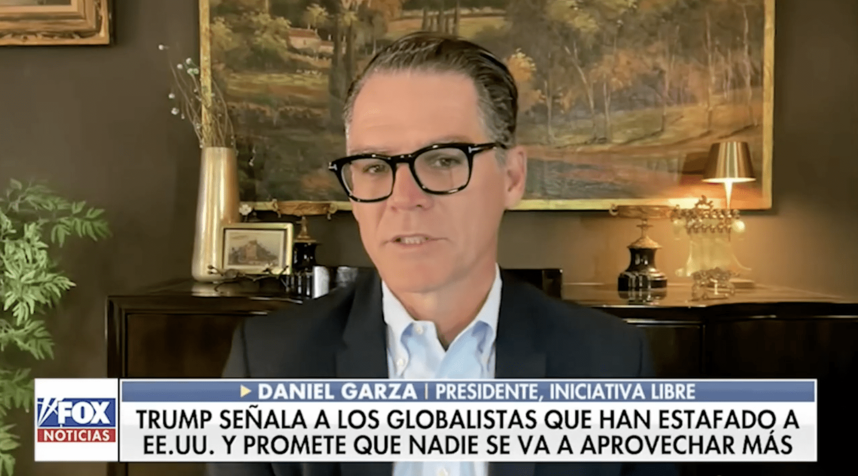 Trump envía mensaje de paz a través de la fuerza
